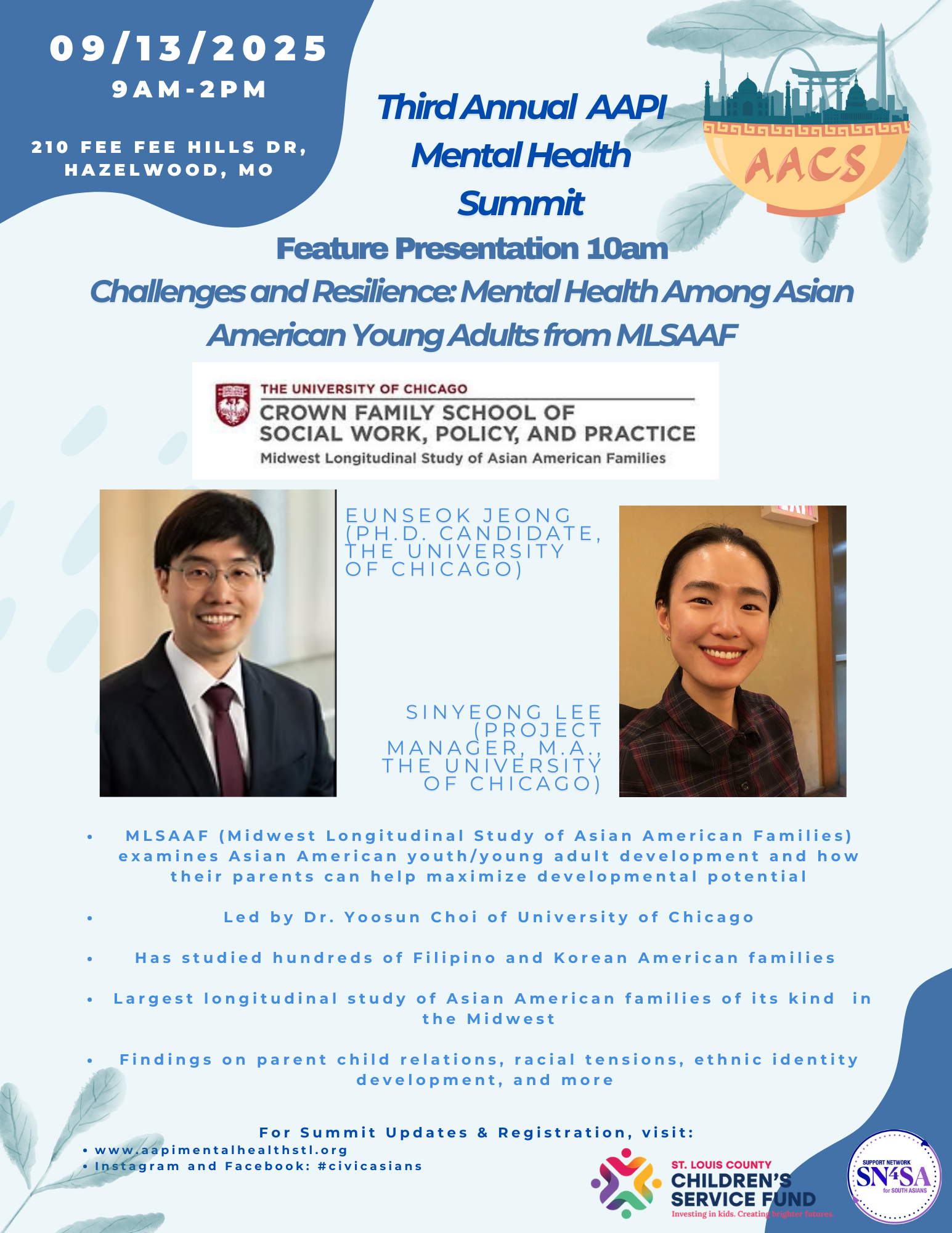 2025 Annual AAPI Mental Health Summit, St. Louis, Missouri – AAPI ...