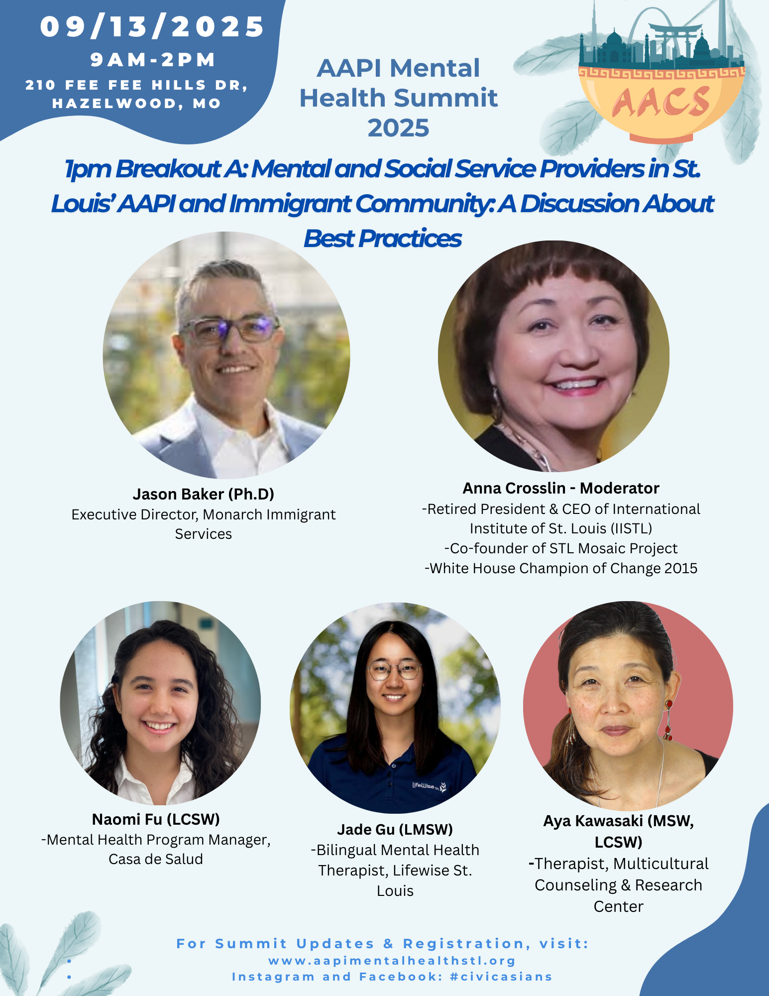 2025 Annual AAPI Mental Health Summit, St. Louis, Missouri – AAPI ...